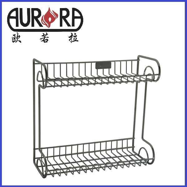 FT 9109 DOUBLE LAYER STAINLESS STEEL RECTANGULAR RACK
