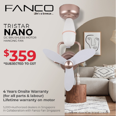 FANCO NANO 16″ WALL OR CEILING